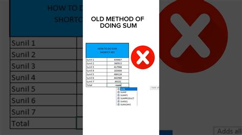 Video SUM Shortcut Key For Beginners 2024 In 30 Sec Fansly Leaked