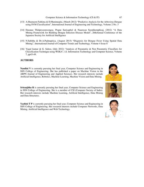 Dengue Detection And Prediction System Using Data Mining With Frequency