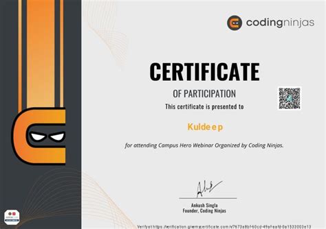 Kuldeep Kumar On Linkedin Codingninjas Codewithpassion Techjourney