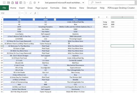 How To Access Password Protected Excel Files Myexcelonline