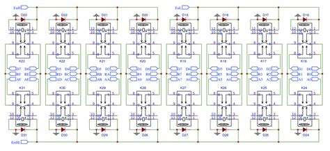 16 Bit Register Design Relay Computer