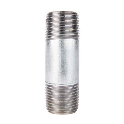 Stz 12 In X 2 12 In Galvanized Steel Nipple Pdg N12x212 The Home