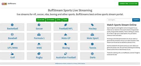 Buffstreams Live Streaming Nfl Soccer Nba And Boxing