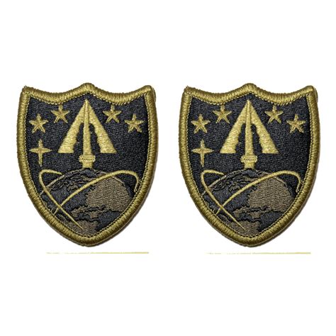 Army Patch Us Army Element Us Space Command Embroidered On Ocp Vanguard Industries