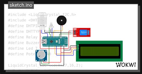 Sistem Pengendali Suhu Green House Wokwi Esp32 Stm32 Arduino Simulator