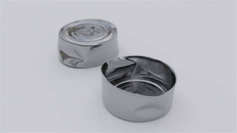 3d Model Crushed Shallow Tin Can 01 Turbosquid 1954459