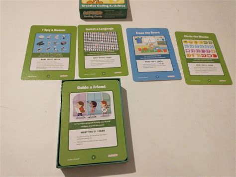 Scratchjr Coding Cards Creative Coding Activities 9781593278991 Ebay