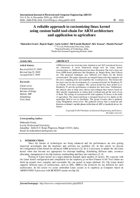 Pdf A Reliable Approach To Customizing Linux Kernel Using Custom