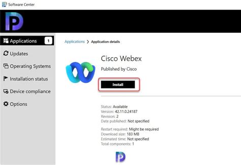 Cisco Webex App Deployment Using Sccm Configmgr