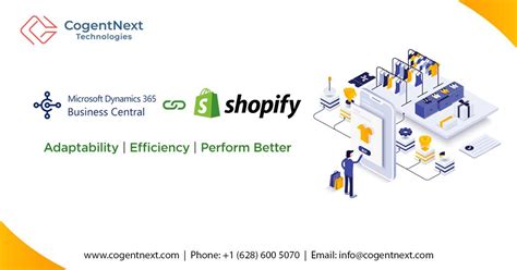 New E Commerce Opportunities With Dynamics 365 Business Central And Shopify Cogentnext