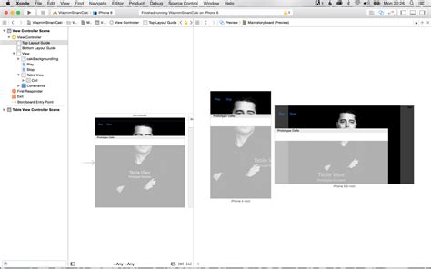 Xcode Aligning TableView In Specific Place Of ViewController In Swift
