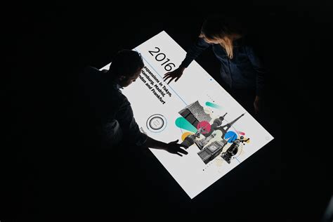 tangible object recognition table immersive touch technology for