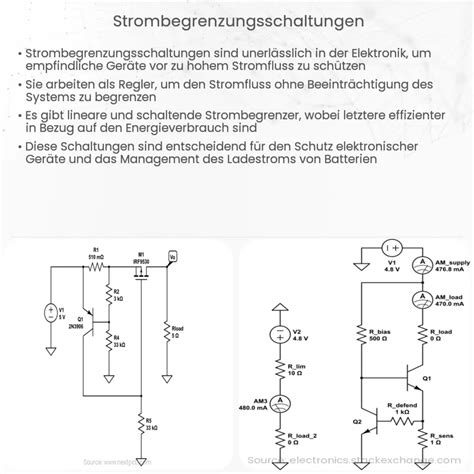 Wie Funktioniert Eine Strombegrenzungsschaltung