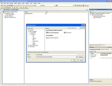 Visual Studio Setup Project Custom Folder At Nina Roberts Blog