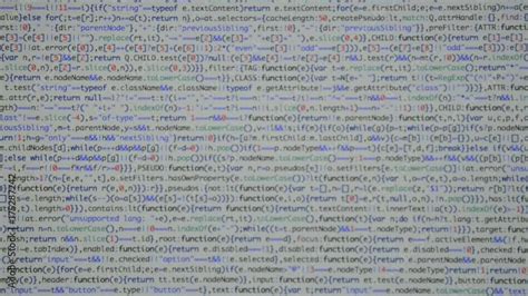 Vidéo Stock Html And Css Code Developing Website Design Code
