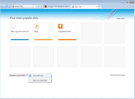 New In Internet Explorer Part User Interface Sysops