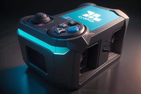 Premium Ai Image Game Console Console Device 3d Rendering Model Handheld Entertainment Offline