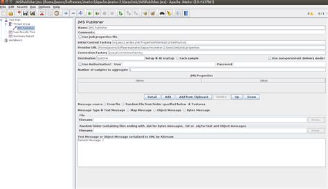 jason de silva s blog how to use apache jmeter as a jms client to