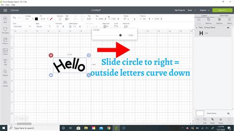 How To Curve Text In Cricut Design Space On PC And IPad Leap Of Faith Crafting