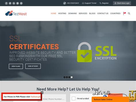 Types Of Web Hosting Services Tezhost