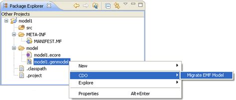 Cdopreparing Emf Models Eclipsepedia