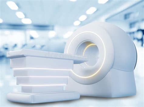 Mri Scanner Magnetic Resonance Imaging Scan Device In Hospital 3d
