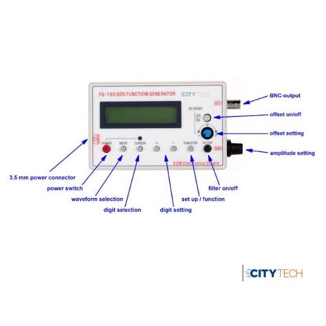 Function Generator Dds Signal Generator Fg 100 Frequency Counter 1hz 500khz Price In Bd