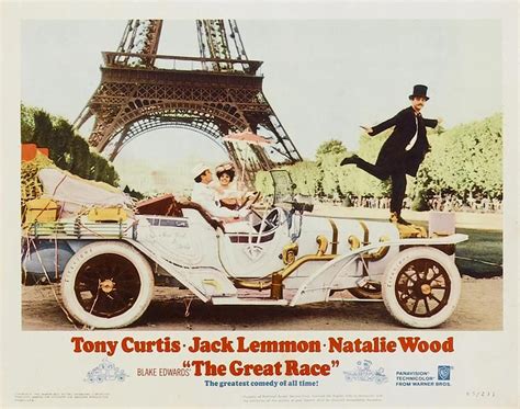 The Great Race 1965 Tony Curtis And Natalie Wood Vanguard Of Hollywood