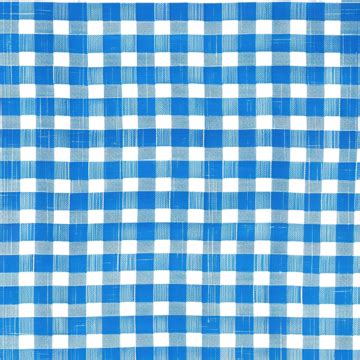Retro Vintage Seamless Blue Gingham Pattern Checkered Fabric Cloth