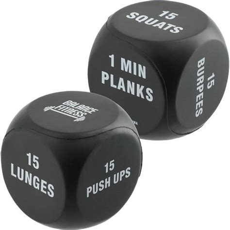 Six Sided Exercise Cube Foremost Promotions