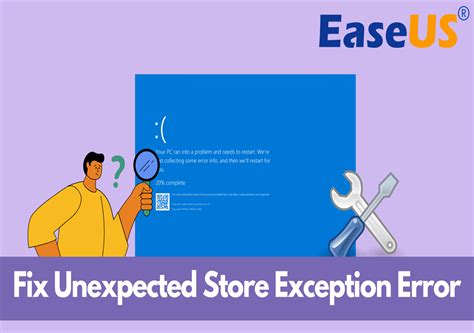 fix unexpected store exception error in windows 10