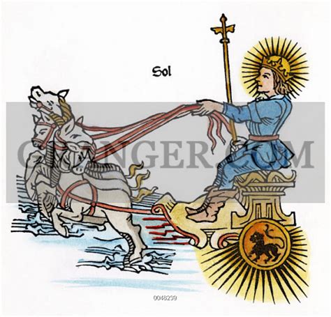 Helios The Sun God Drawing