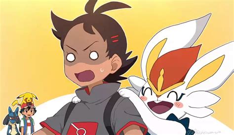 Pikachu Ash Ketchum Lucario Goh And Cinderace Pokemon And 2 More Drawn By Chitozen Pri