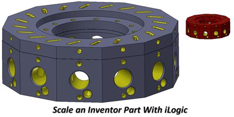 inventor 2014 ilogic scale entire inventor part cadline community