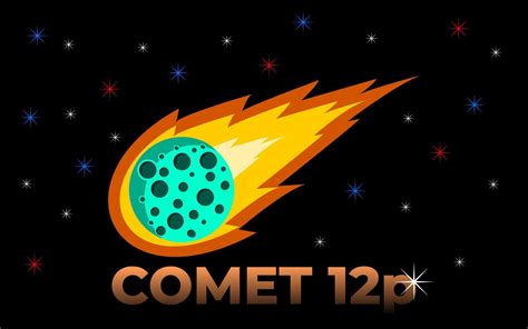 Comet 12p Illustration Comet 12 P Comet 42677867 Vector Art At Vecteezy