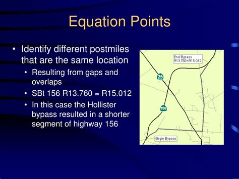 ppt linear referencing dynamic segmentation and caltrans implementation powerpoint