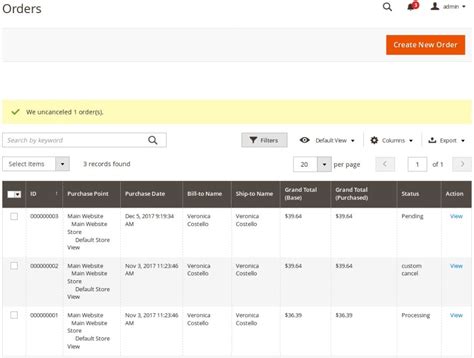 Restore Cancelled Orders For Magento 2 By Addify Firebear