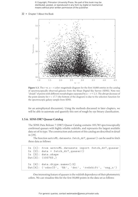 Statistics Data Mining And Machine Learning In Astronomy Princeton University Press