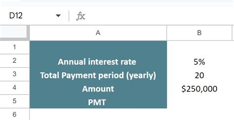 PMT In Google Sheets Definition Syntax Examples How To Use