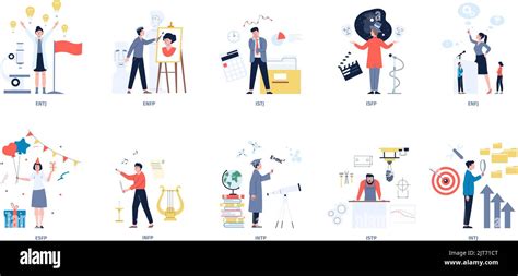 Personalities Mbti Types Logic Problem Solution Individuals Character