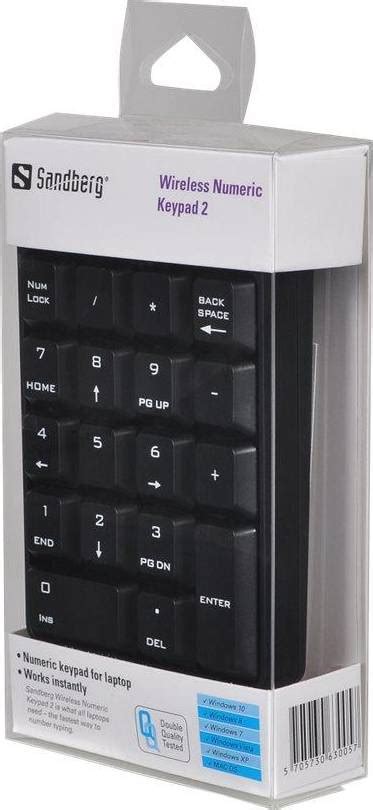 Sandberg Wireless Numeric Keypad Se Priser Nu