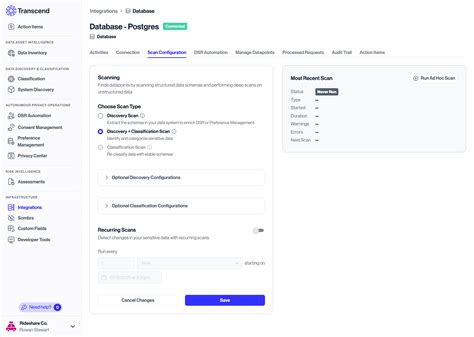 Classification Quickstart Guide Transcend Help Center