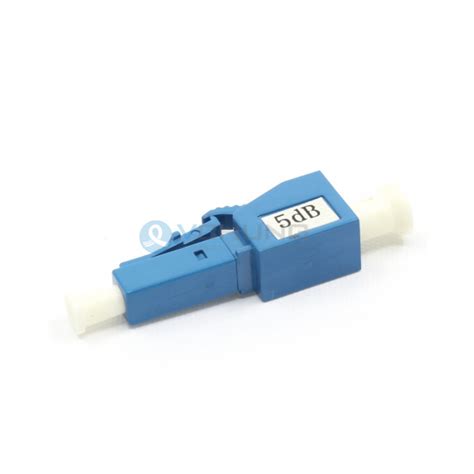 Plug Type Fixed Single Mode LC UPC Fiber Optic Attenuator
