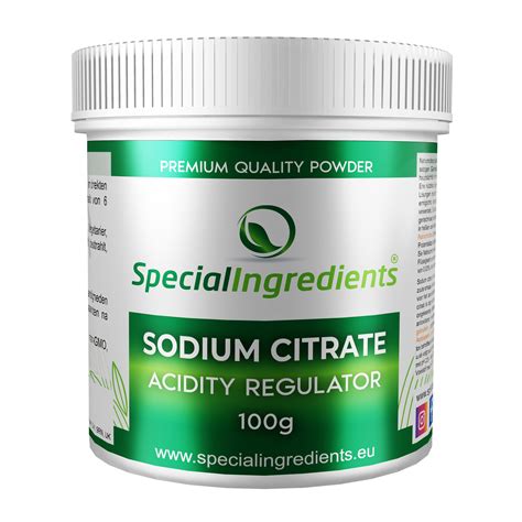 Citrate De Sodium Sel Tampon Sodium Citrate Special Ingredients