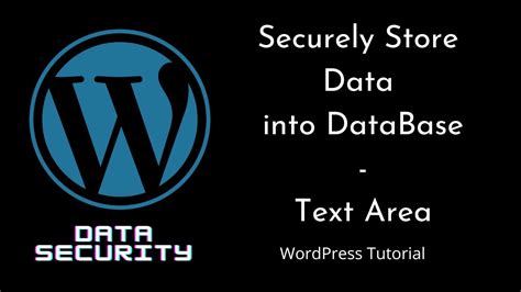 Securely Store Textarea Field Data In Wordpress Db Best Practices Sanitizetextareafield