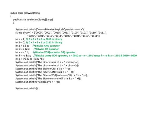 15 bitwise operators pdf programming languages computing