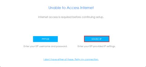 How To Configure Static IP During Installation Via Web GUI Zyxel Community