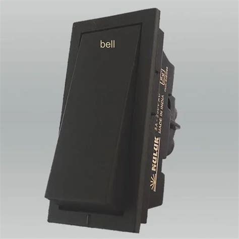 6 A Bell Push Switch Gold Midnight Grey 1m At ₹ 78piece In New Delhi