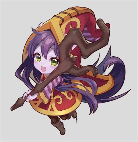 Lulu League Of Legends Drawn By Uso Ameuzaki Danbooru