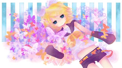 Kagamine Rin Vocaloid R Konachan
